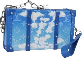 Louis Vuitton Pre-owned Toile pochettes-minaudieres - Femme - Pre-owned - Bleu - Taille: ONE Size