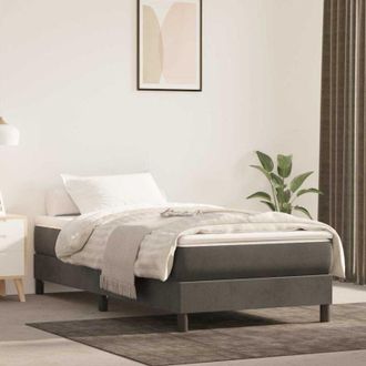 vidaXL Vidaxl - Matelas &agrave; ressorts ensach&eacute;s pour enfants 80x160 cm velours