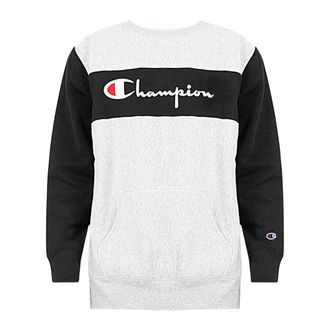 Champion SweaT-shirt &agrave; col rond color block - Homme - Sweatshirts et sweats &agrave; capuche - Multicolore - Taille: XS