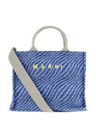Marni petit sac fourre-tout avec imprim&eacute;