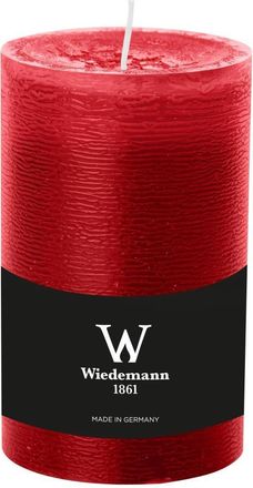 Wiedemann 281008.093 Marble Kerze durchgefärbt ASF, Wachs, Rubin, 13 x 7.8 cm, 8-Einheiten