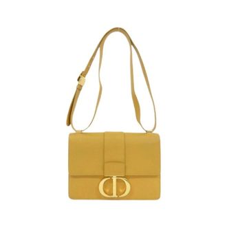 Dior Pre-owned Cuir sacs-ports-paule - Femme - Pre-owned - Jaune - Taille: ONE Size