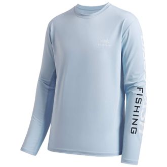 Bassdash Angeln T-Shirt Fishing Langarm Wasser UPF 50+ Shirt Rashguard Angelbekleidung UV Sonnenschutz