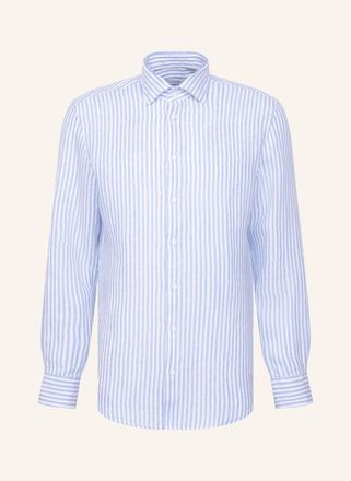 Seidensticker Seidensticker Leinenhemd Regular Fit blau