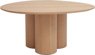 Miliboo Design-Couchtisch aus hellem Holz HOLLEN