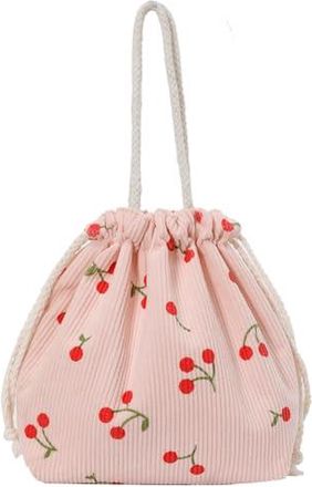 Generic Sac fourre-tout décontracté avec cordon de serrage - Sac besace chic chic pour femme - Pour tous les jours, luniversité, les voyages, Rose 2., 200.00 