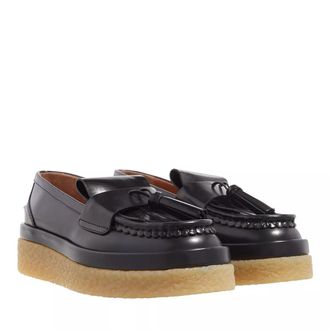 Chlo&eacute; Loafer - Jamie Moccasin Leather - Gr. 39 (EU) - in Schwarz - f&uuml;r Damen