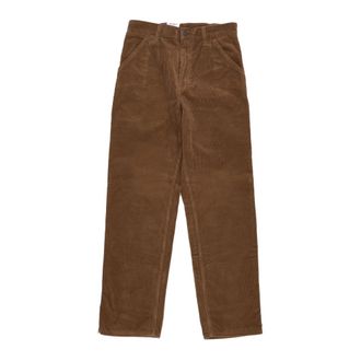 Carhartt Work in Progress Samt-Arbeitshose mit Werkzeugtaschen - - Trousers - Herren - Braun - W28