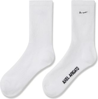 Axel Arigato Doodle Logo Socken - - Underwear - unisex - Wei&szlig; - S