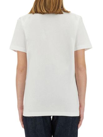 Moschino Logo Print T-Shirt - White