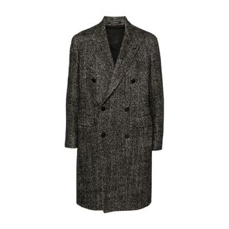 Tagliatore Homme, Manteaux, Noir, Taille: M Manteau Crois&eacute;