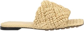 Bottega Veneta Sandalen - Lido Flat Sandal - Gr. 36,5 (EU) - in Beige - für Damen