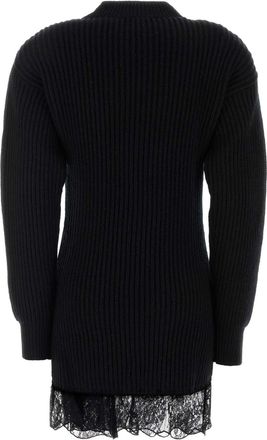 Giuseppe Di Morabito Pizzo Sweater Dress - Black
