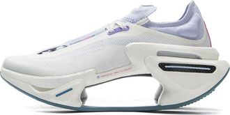 Li-Ning Shadow 3 Herren Laufschuhe Leichtgewicht Hoch Rebound Sport Rennen Training Sneakers Wei&szlig; Blau EU 46 1/3