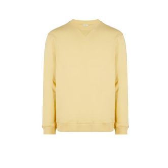Au Printemps Paris Moll Bio-Baumwoll-Sweatshirt - Gelb