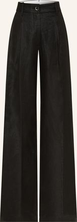 Nine In The Morning Nine:Inthe:Morning Marlenehose Petra Aus Leinen schwarz