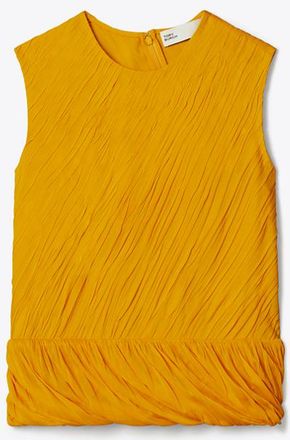 Tory Burch Damen Top aus Viskosejersey mit Twist-Effekt