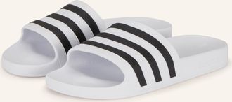 adidas Pantoletten Adilette Aqua weiss