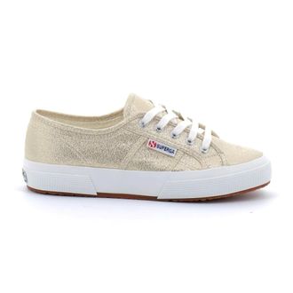 Superga Femme, Chaussures, Beige, Taille: 38 EU 2750 Lam&eacute; Baskets