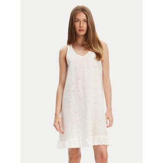 Benetton United Colors Of Benetton Nachthemd 4SHX3C008 &Eacute;cru Regular Fit