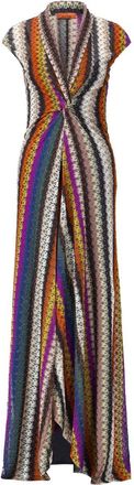 Missoni Maxikleid im Zick-Zack-Design