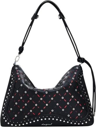 Desigual Damen Handtasche mit Schultergurt - - Bags - Damen - Schwarzk - ONE SIZE