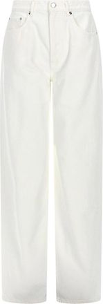Loulou Studio Straight Leg Jeans - Wei&szlig;