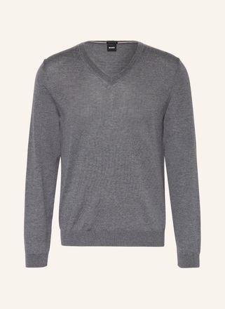 HUGO BOSS Pullover Melba grau
