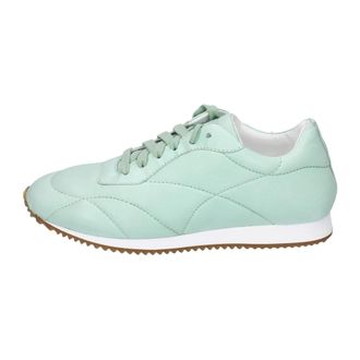 Stokton Leder Damen Sneakers - - Shoes - Damen - Gr&uuml;n - 37 EU