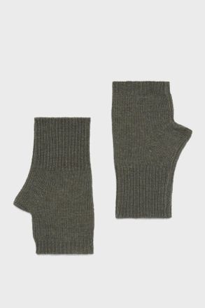 Gerard Darel Mitaines en cachemire - YARA - Kaki moyen