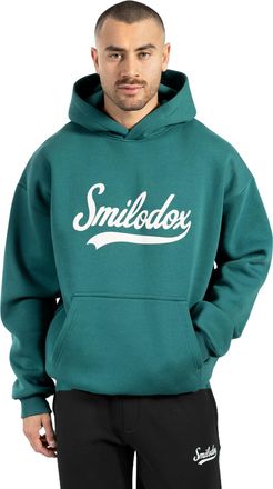 Smilodox Hoodie Herren Lorik, Kapuzenpullover mit gro&szlig;em Frontprint auf der Brust, weichem und flauschigem Stoff, K&auml;ngurutasche Pulli, sportliches Sweatshirt f