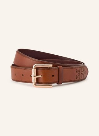 Max Mara Lederg&uuml;rtel Mxaesodo braun