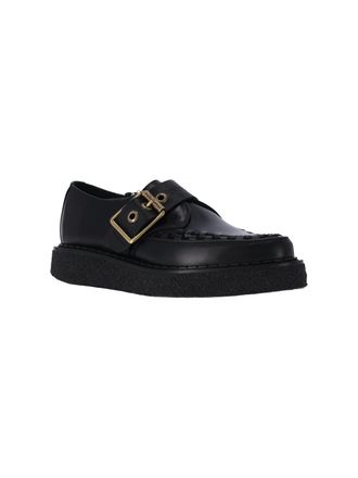 Vivienne Westwood Mens Flat Shoes Black Cow