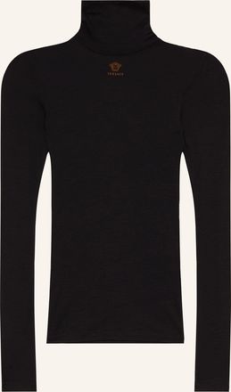 Versace Rollkragenshirt schwarz