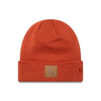 New Era MLB Fanmütze warme Wintermütze New York Yankees NY Patch rot - One-Size