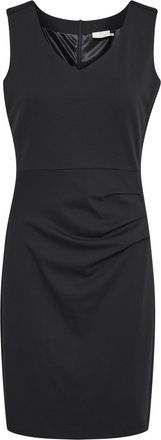 Kaffe Kleid Sara Damen Kleid Sara Cocktailkleid &Auml;rmellos Elegant Knielang Sommerkleid XL, Black deep XL