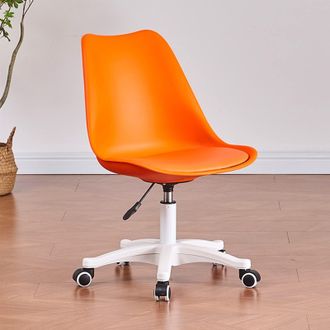Generic Ergonomischer B&uuml;rostuhl aus transparentem Acryl, stilvoll, 360&deg; drehbar, h&ouml;henverstellbar, mit Rollen - ideal f&uuml;rs Homeoffice. Komfortables, modernes 