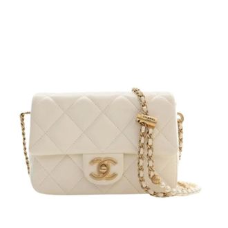 Chanel Pre-owned My Perfect Flap - Femme - Pre-owned - Blanc - Taille: ONE Size