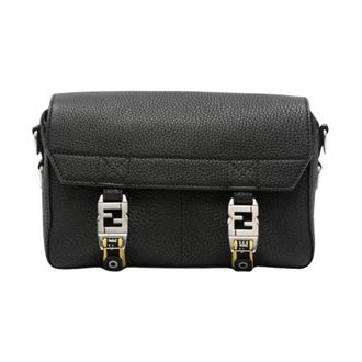Fendi Flow Small Messenger Bag - - Bags - Herren - Schwarzk - ONE SIZE