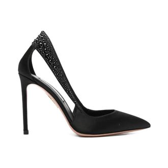 Aquazzura Dangerous Liaisons Pump 105 - - Shoes - Damen - Schwarzk - 39 EU