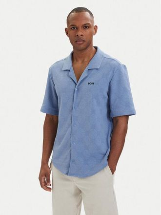 HUGO BOSS Hemd Member Jacq 50559577 Hellblau Relaxed Fit
