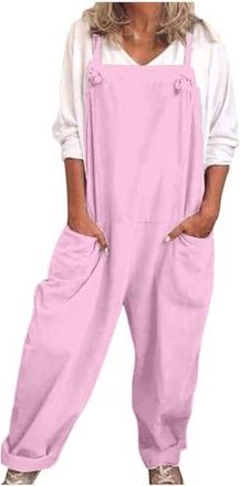 Generic Combinaison de ski pour femme - Style d&eacute;contract&eacute; - Couleur unie - Avec poche porte-jarretelles - Jambe large, RD2., 3XL