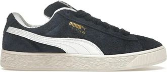 Puma Low-Top Sneaker - Puma Suede XL Hairy Suede Club Navy - Gr. 46 (EU) - in Wei&szlig; - f&uuml;r Damen