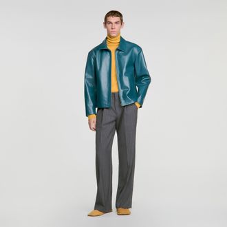 Sandro Lederjacke