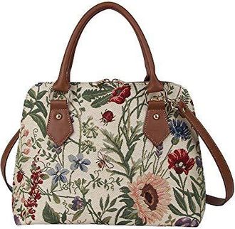 SIGNARE Tapisserie Sacs &agrave; main Sac &agrave; bandouli&egrave;re et sacs &agrave; bandouli&egrave;re pour femme, Jardin du matin, Taille unique