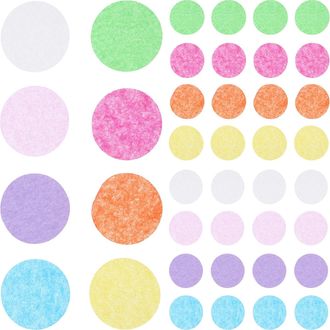 Garneck 15 St&uuml;ck Pack Buntes Rundes Tischkonfetti aus Seidenpapier 25cm Mehrfarbige Konfettipunkte f&uuml;r Hochzeits und Geburtstagsdekorationen