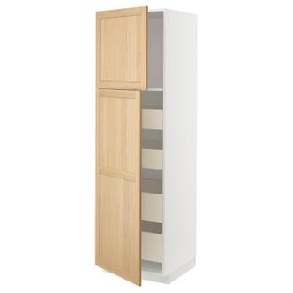IKEA METOD / MAXIMERA Hochschr+2 Tü/4 Sch