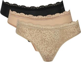 Calvin Klein Underwear String-Set LV00QD5300 Bunt