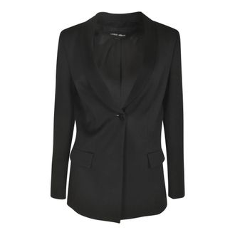 Giorgio Armani Stylische Jacken f&uuml;r M&auml;nner - - Jackets - Damen - Schwarzk - M