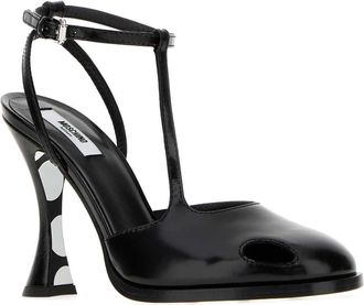 Moschino Scarpa Donna Heel - Black
